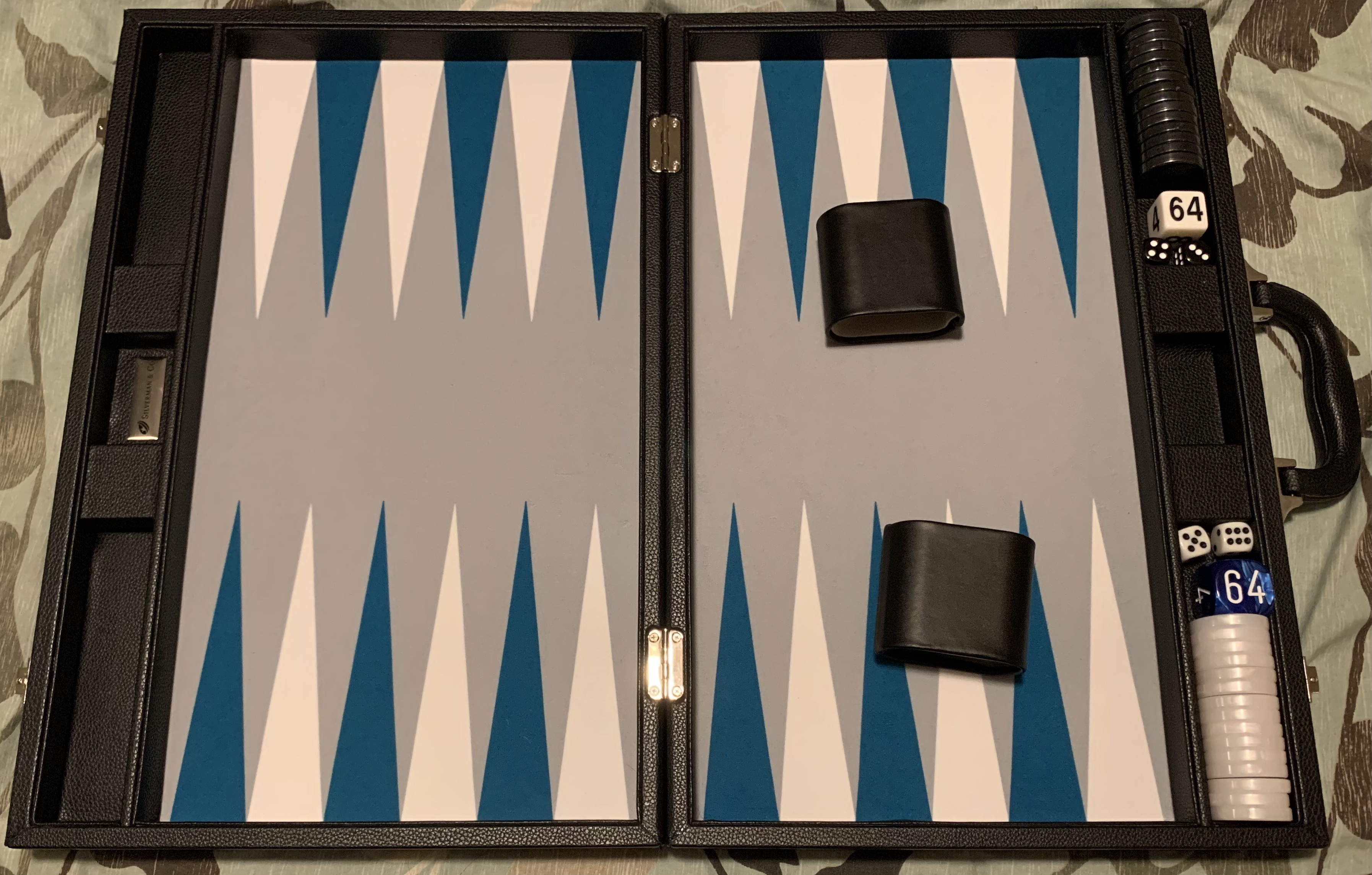 Another customized Silverman : r/backgammon